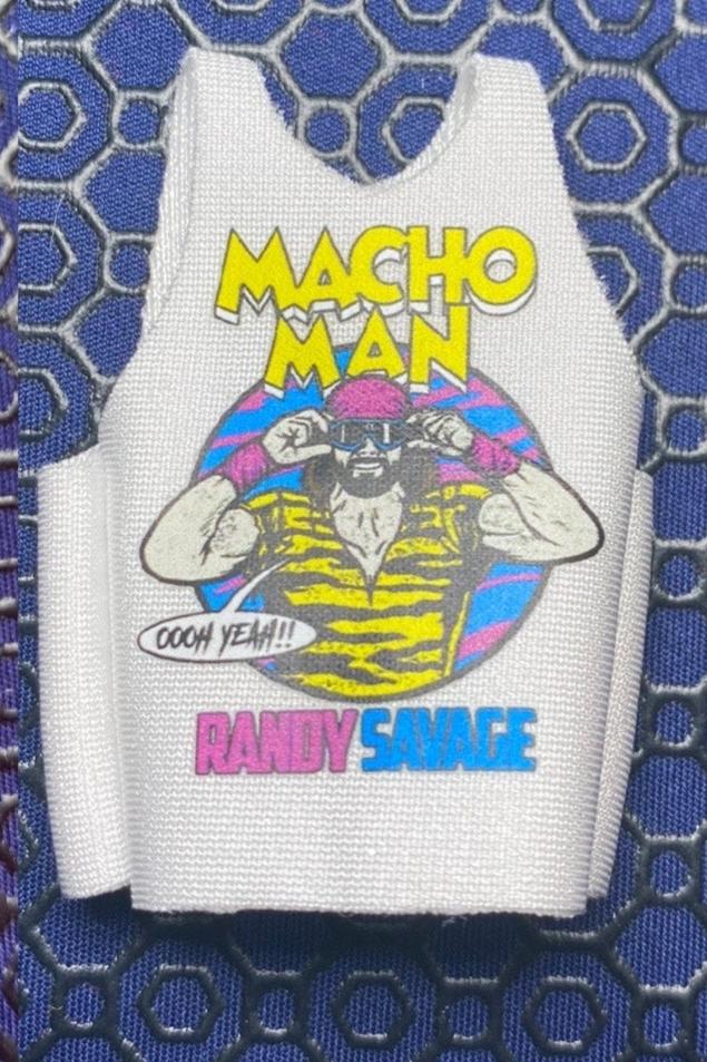 Macho Glasses Custom Figure Tank Top – Wrestling Figure Shirts