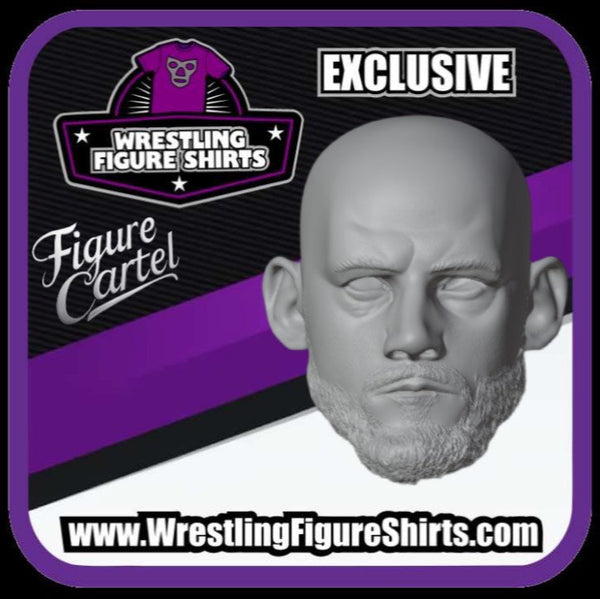 Bald Chick Magnet Custom Figure Head – Wrestling Figure Shirts